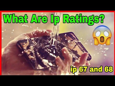 What Are IP Ratings? || Ip 67 and 68 || What Is Ip 68 || What is IP Protection #ip67