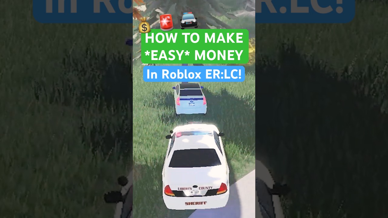 How To MAKE EASY MONEY IN ERLC On #Roblox 🤑