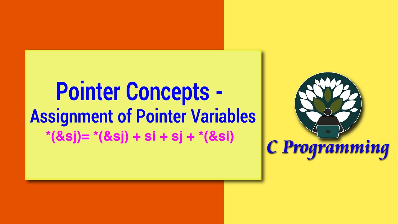 4 Pointer Concepts - Assignment of Pointer Variables