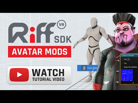 Steam Community :: Video :: Riff VR SDK Tutorial for Avatar Mods