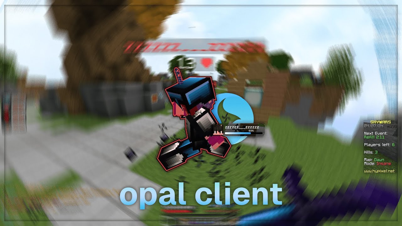 HACKING ON HYPIXEL in 2024 with OPAL CLIENT!