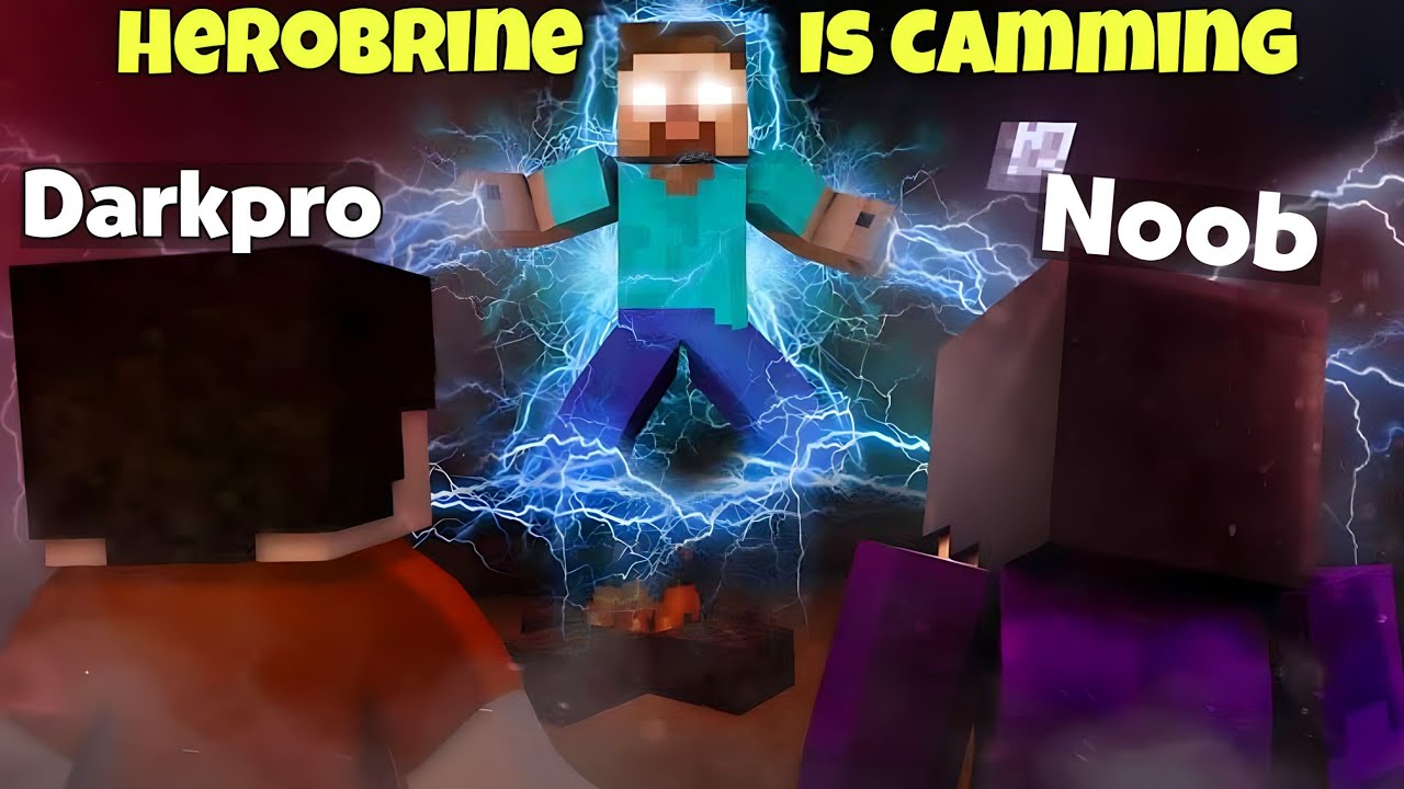 HEROBRINE IS CAMMING 😱 || Herobrine has captured my friends || DarkPro ! #2