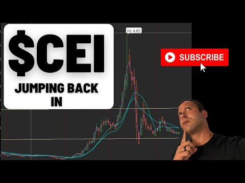$CEI | I am getting BACK IN 👀 #CEI