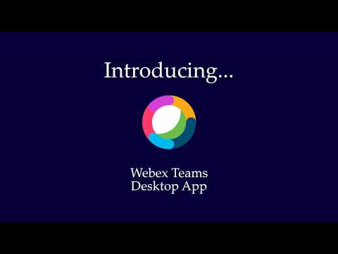 Webex Teams Desktop App Commercial 2019