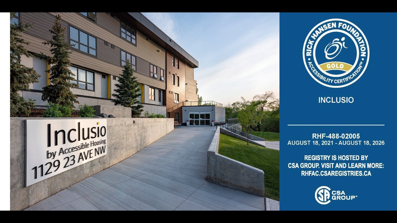 Accessible Housing's Inclusio Gold Rating RHFAC Recognition