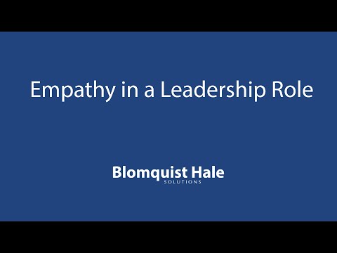 Empathy in a Leadership Role