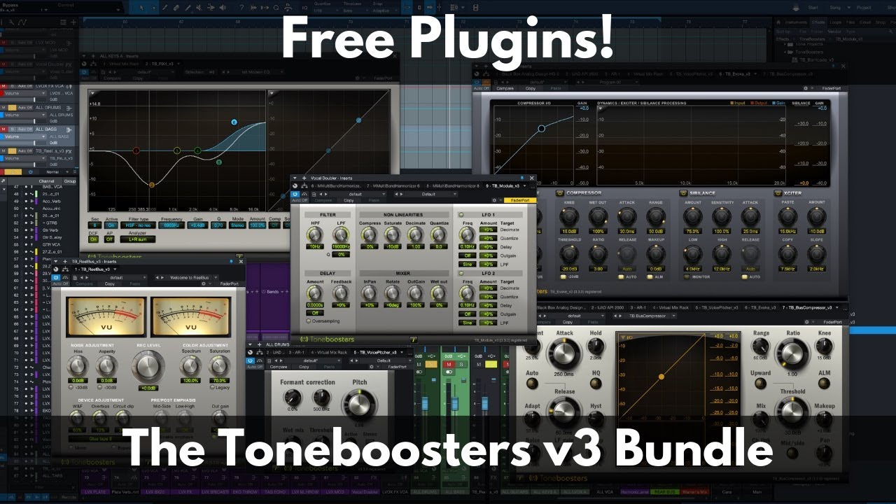 Free Plugins! | The Toneboosters v3 Bundle