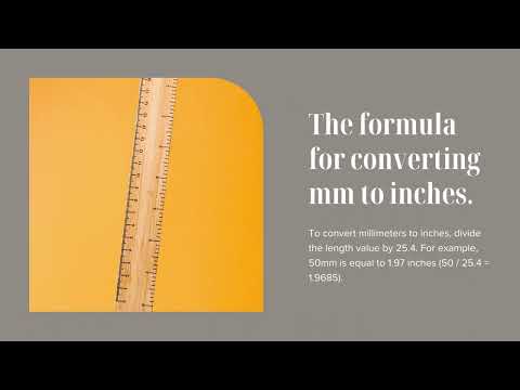 mm to Inches conversion millimeters to inch calculator | inches = millimeters * 0.0393701