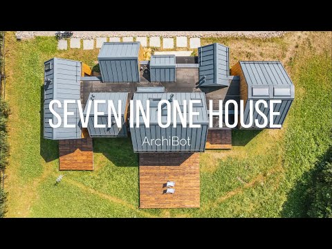 Innovative House Design: Dissecting the Artistry Behind Seven Interconnected Units