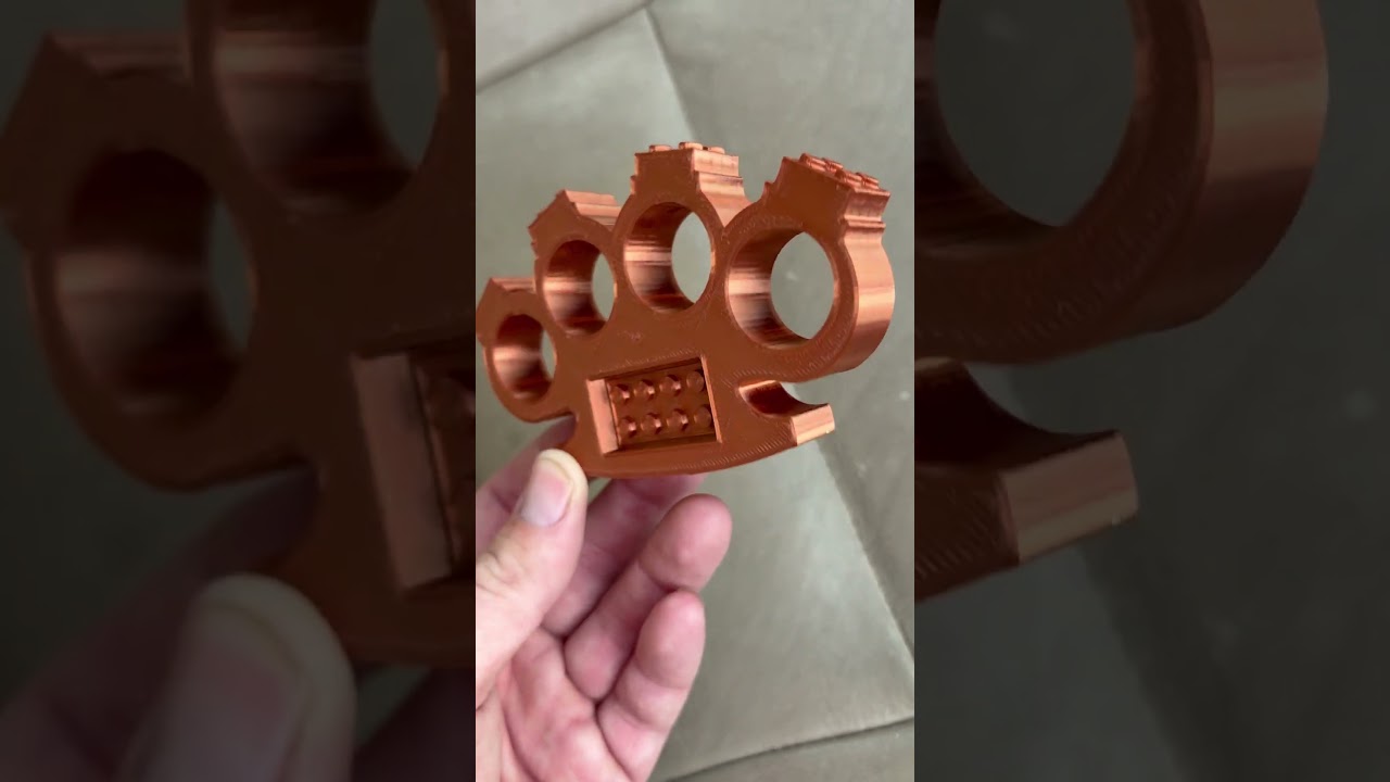 Lego Brass Knuckles #lego