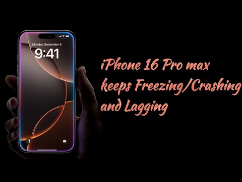 How to Fix iPhone 16 Pro Max keeps Crashing and Freezing?