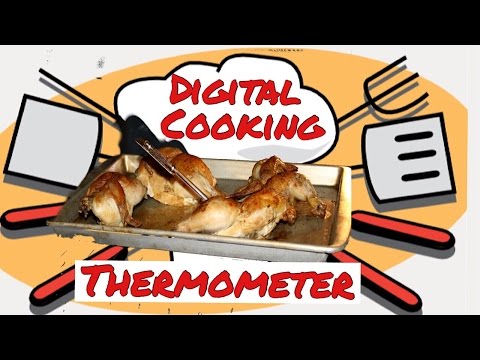 How to use a Ihomy digital cooking thermometer