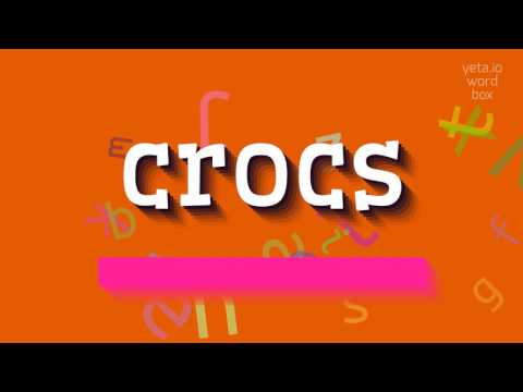 How to say "crocs"! (High Quality Voices)