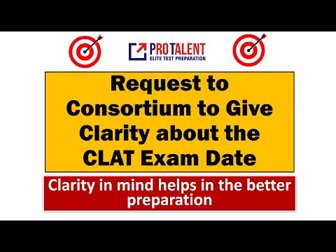 Request to Consortium of NLUs to Give Clarity about CLAT 2022 Exam Date