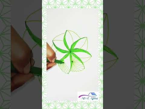 kind of mandala || art of ajitha || mandala art || step by step || easy mandala art