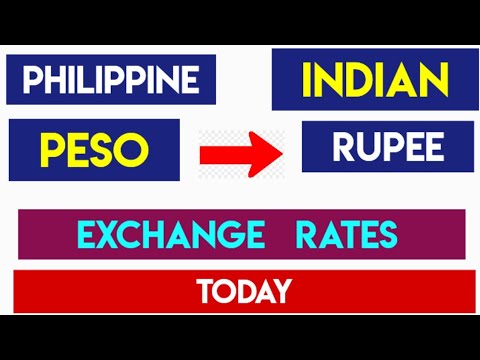 Philippine Peso to Indian Rupee Currency Exchange Rates Today 16 October 2024