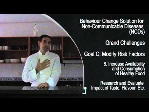 Behaviour change solutions to non-communicable disease challenges