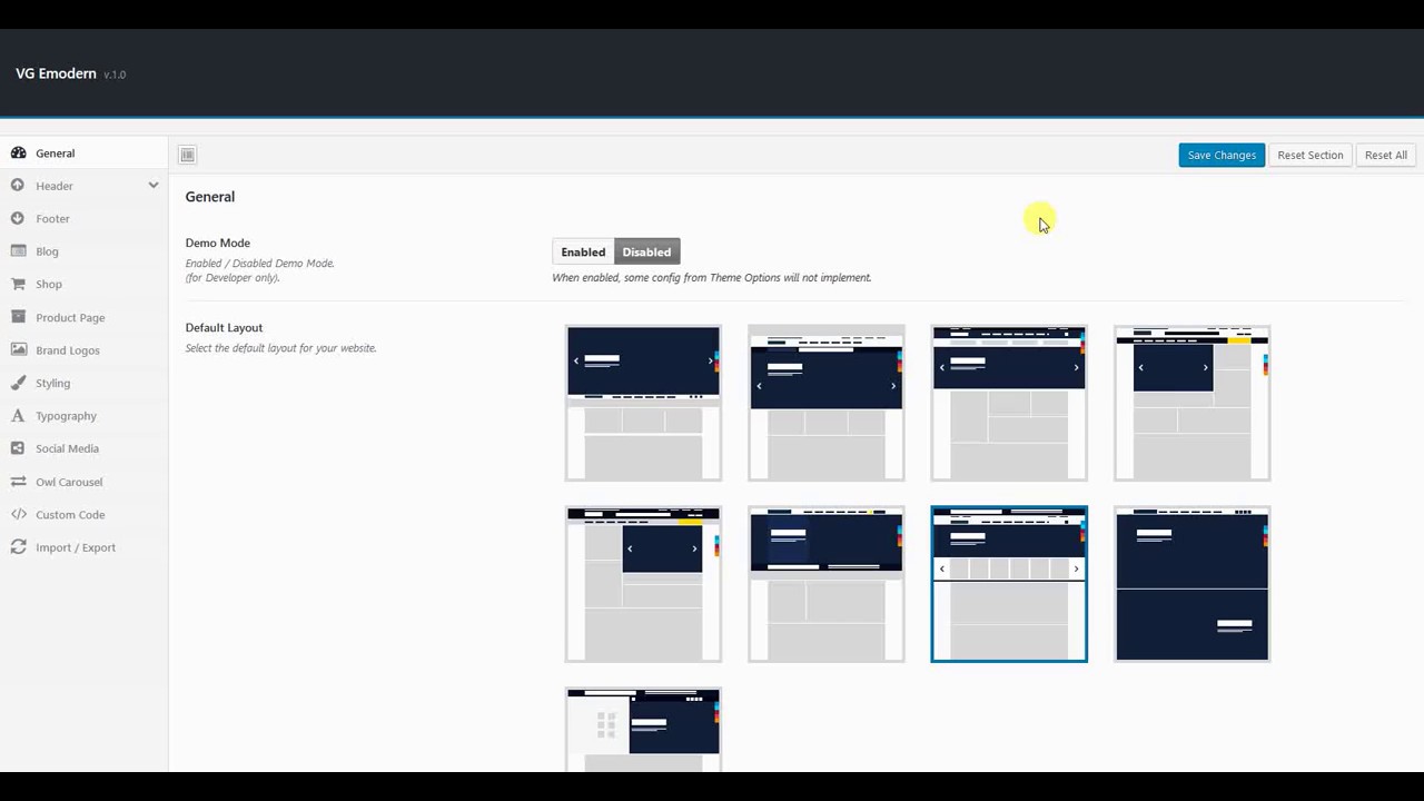 [VG Theme] POWERFUL THEME OPTIONS
