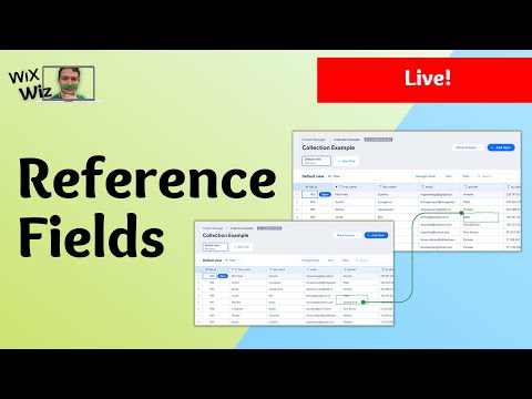 First Live Stream! - Multi Reference Fields in Wix Data Collections