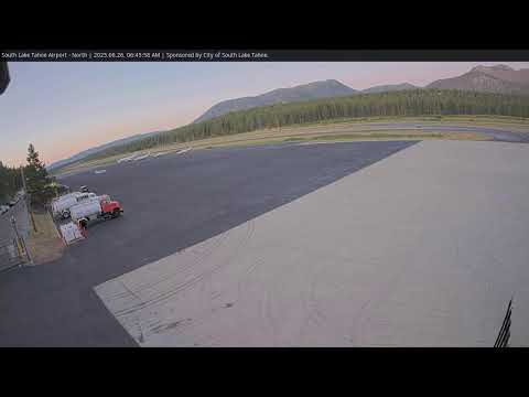 South Lake Tahoe Airport Live Webcam - North