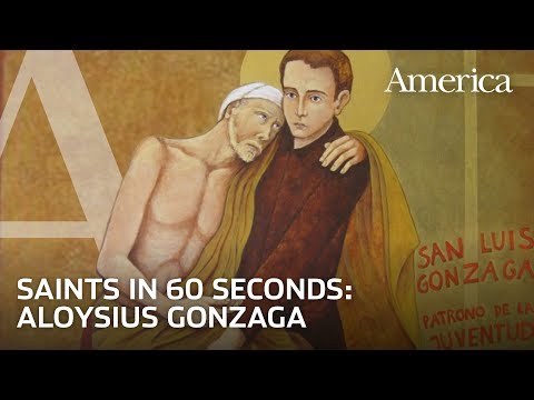Saints in :60 | Aloysius Gonzaga