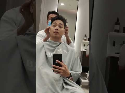 Brunos Barbers Sm Fairview 400Pesos haircut Sulit ba? #shorts #subscribe