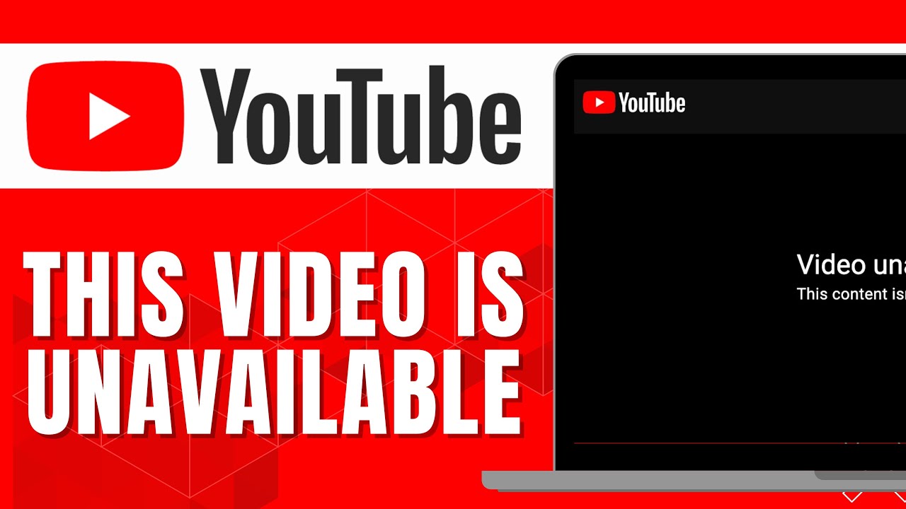 HOW TO FIX THIS VIDEO IS UNAVAILABLE ERROR 0 ON YOUTUBE