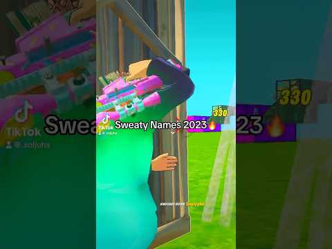 The BEST Sweaty Names✅