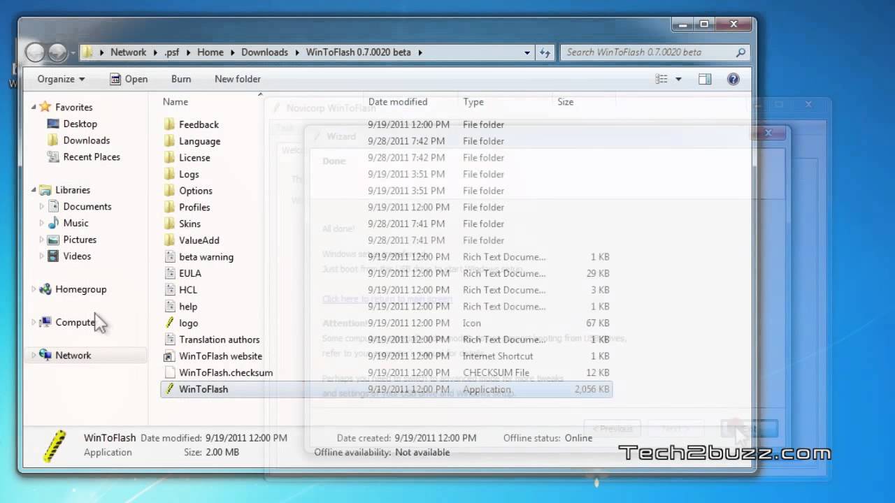 Create a Bootable USB flash Installer for Windows 7 / 8 / Vista / XP
