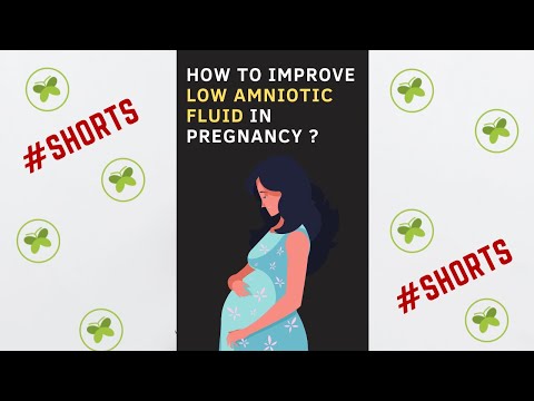 How to improve Amniotic Fluid level in pregnancy ? | #shorts