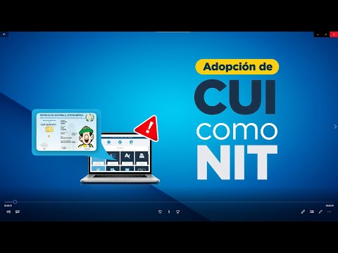 Adopción de CUI como NIT en Lengua de señas