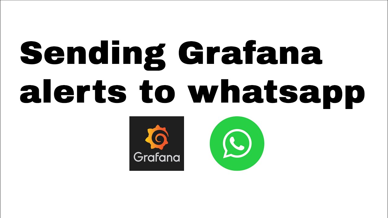 Sending alerts to whatsapp groups - Alerting - Grafana Labs Community ... Sending alerts to whatsapp groups - Alerting - Grafana Labs Community ...