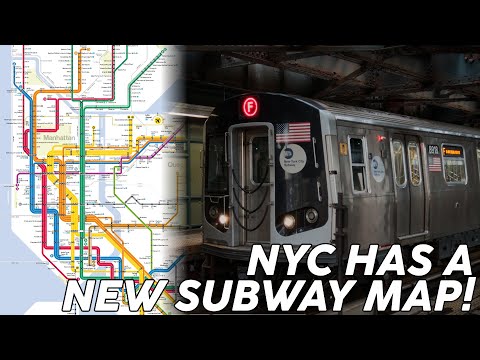NYC's Has A New Subway Map!