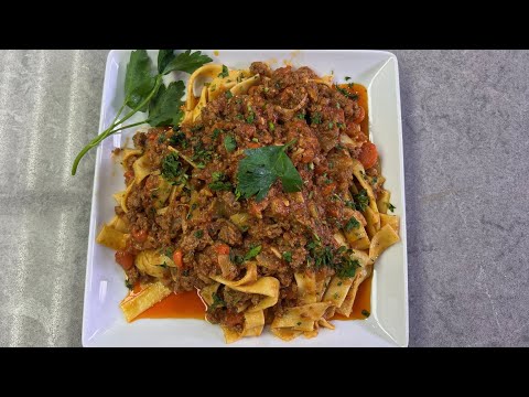 In the Kitchen: Tagliatelle Bolognese