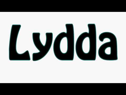 Learn How To Pronounce Lydda