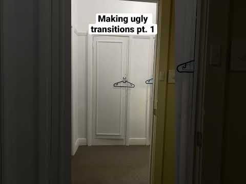It was kinda smooth #transition #closet
