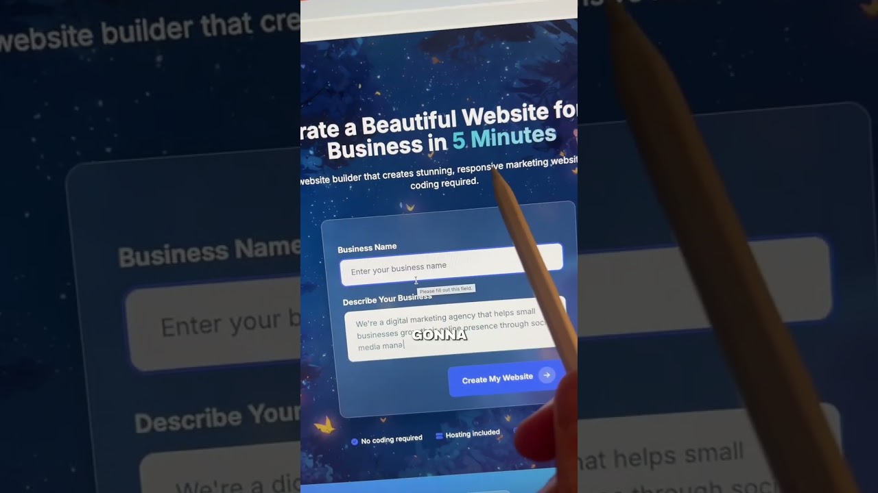 The fastest and easiest way to build a website with AI #ai #aihacks #aitools #vibecoding #foryou