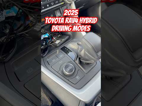 2025 Toyota Rav4 Hybrid XLE driving modes! #jamonlineph #Rav4 #Toyota @ToyotaCanada