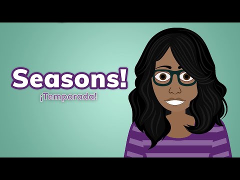 Spanish Words For The Seasons - Spanish With Esmeralda!