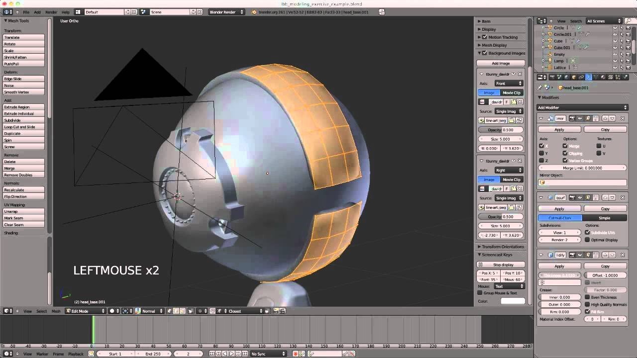 Modeling the Little Bot Bunny Character - Timelapse