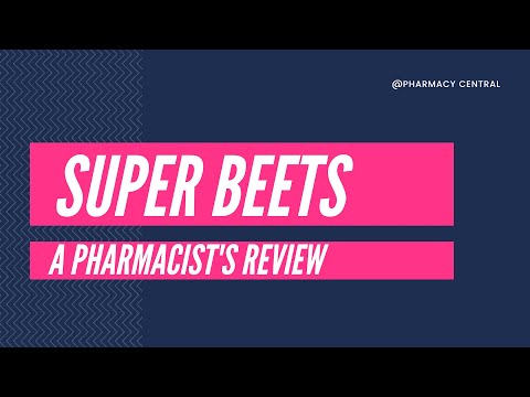 Super Beets Review : Pharmacist's Review