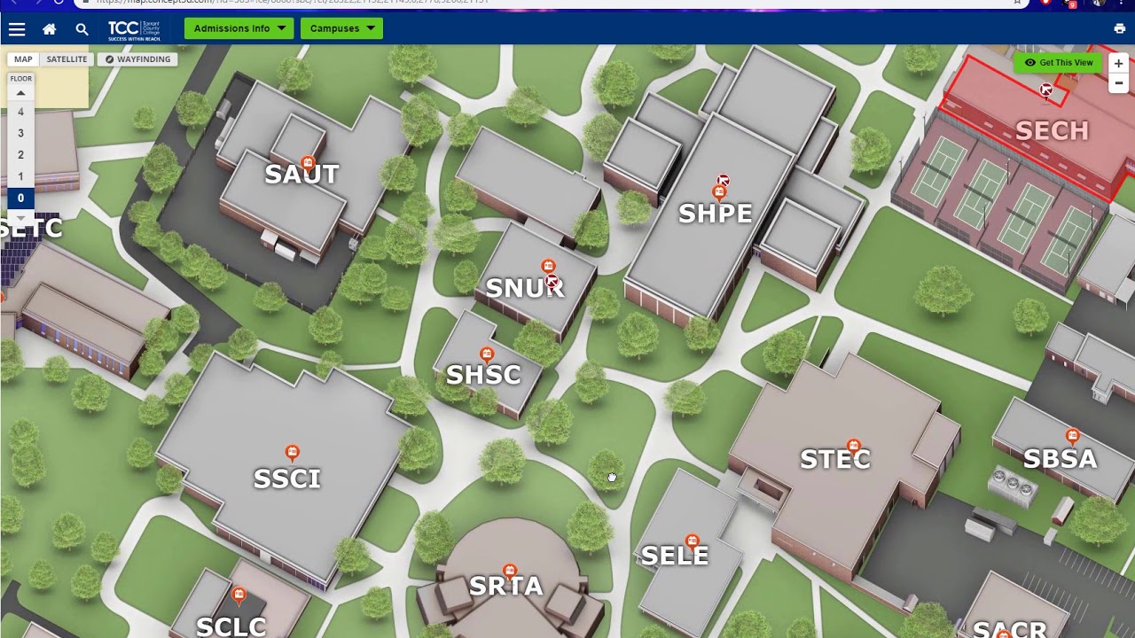 Campus Maps Tutorial - Finding a Building