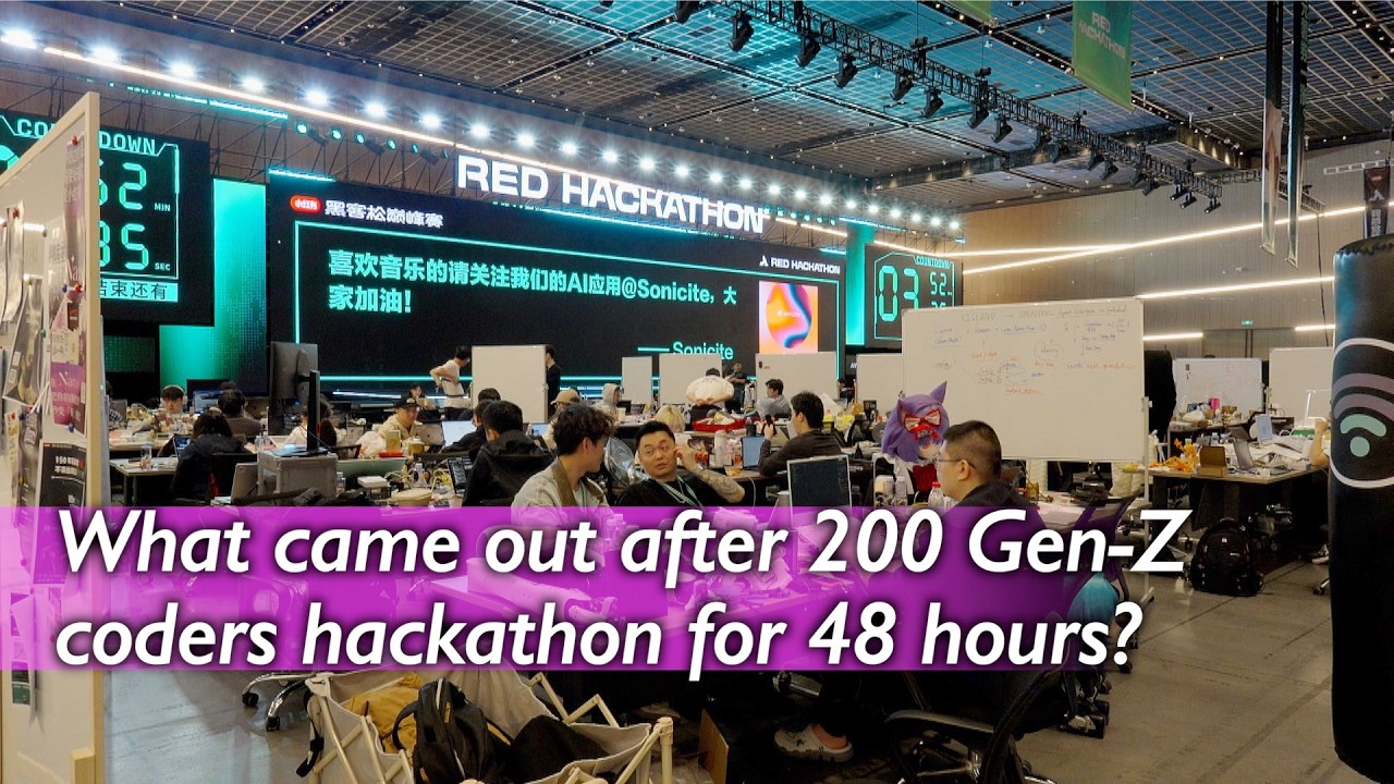 Inside Xiaohongshu's hackathon, Gen-Z coders build AI tools, speech aids, brain-control wheelchairs