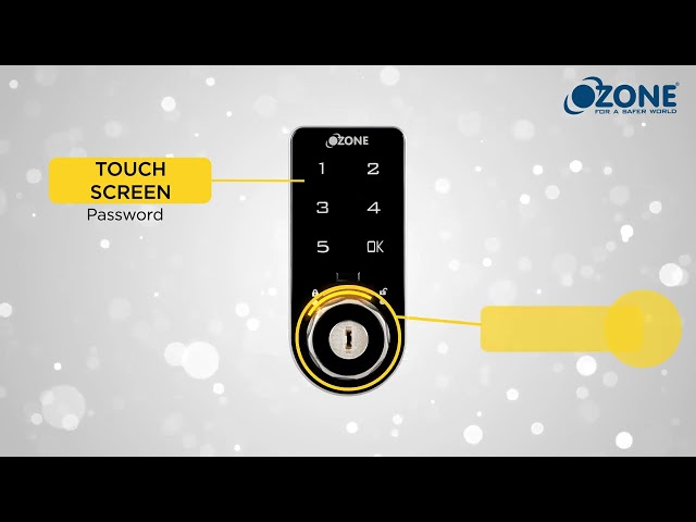 Ozone Digital Cabinet Locks - Furniture Locks - Ozone 201 Life Smart Furniture Lock with ...