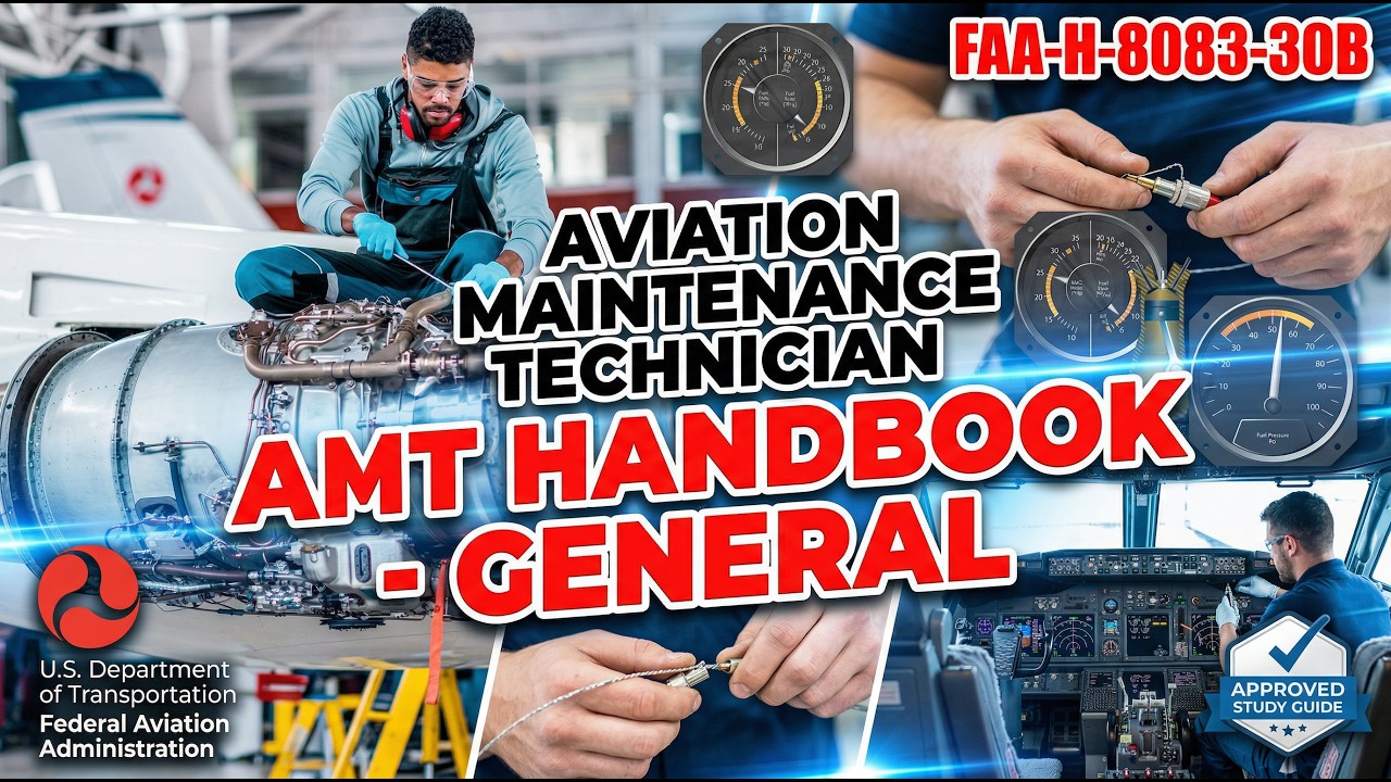 Aviation Maintenance Technician Handbook-General (CH.1Part 1)(FAA-8083-30B) Audio For Easy Listening