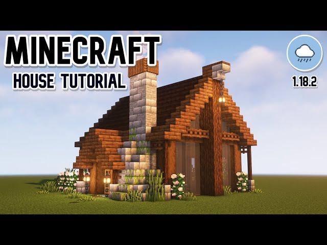 Cozy Survival Starter House Design (with interior & tutorial) Minecraft Map