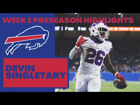 Devin Singletary Week 1 Preseason Highlights | 2021 NFL Preseason Highlights