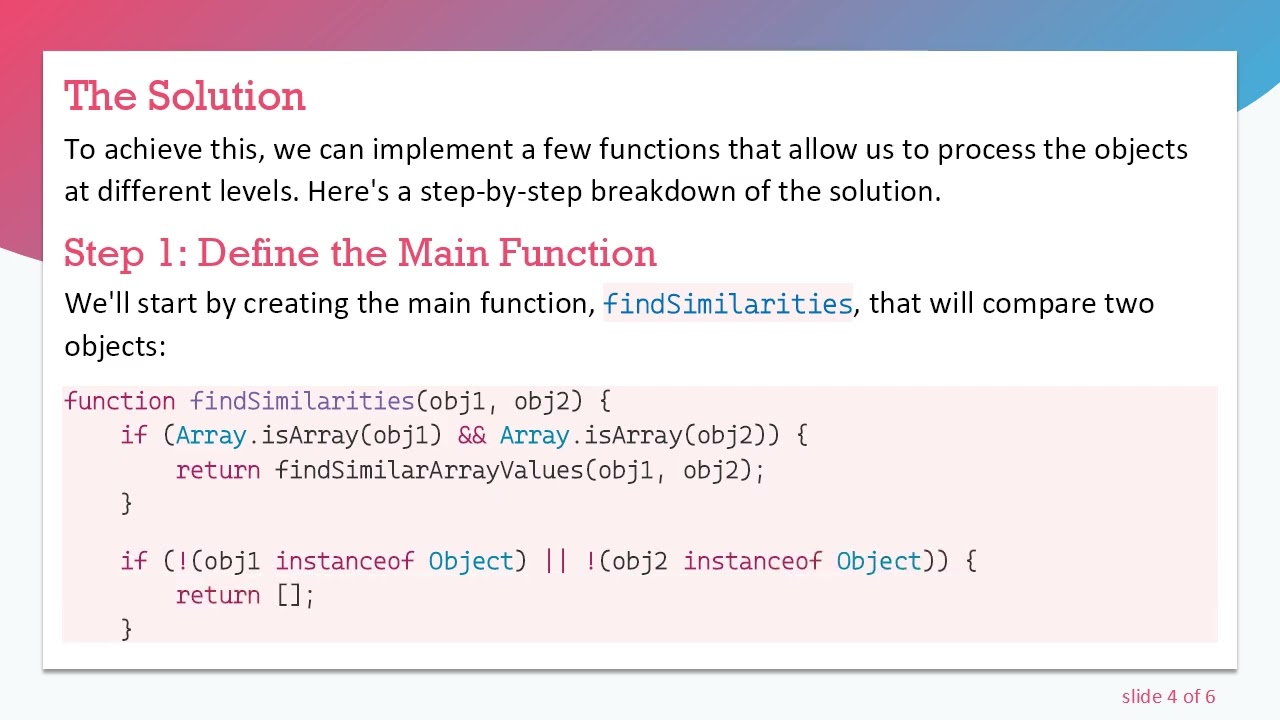 How to Find Common Values in Two Nested JavaScript Objects
