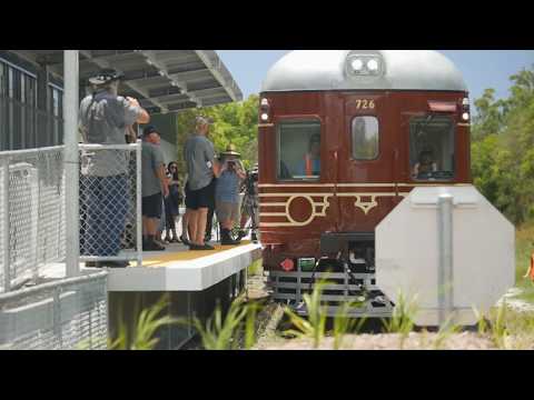 World's First Solar Train Running in Australia