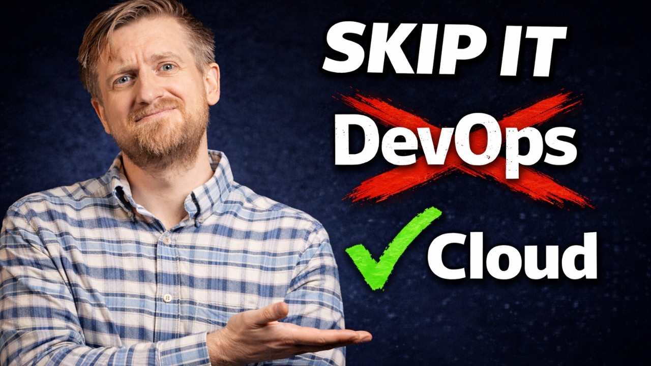 I Wouldn't Learn DevOps in 2026. Here's Why.